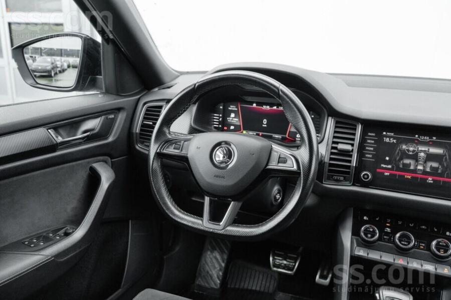 Pelēks Skoda Kodiaq 2019 Rīga, ar dzinēja tilpumu 2.00 L un nobraukumu 118 tūkst. km par 21950 €, foto 8 vietnē AUTOMOTO.COM.LV