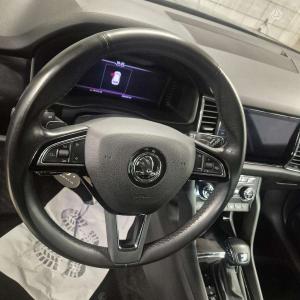 Grey Skoda Kodiaq 2019 in Kaunas, with an engine capacity of 1.97 L and mileage of 260 thousand km for 19650 €, photo 5 on AUTOMOTO.COM.LV