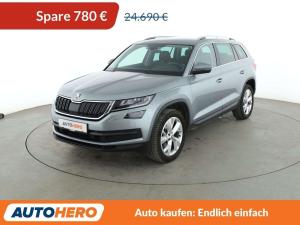 Серый Шкода Kodiaq 2019 в Каунас, объемом двигателя 1.50 л и пробегом 86 тыс. км за 26427 €, фото  на AUTOMOTO.COM.LV