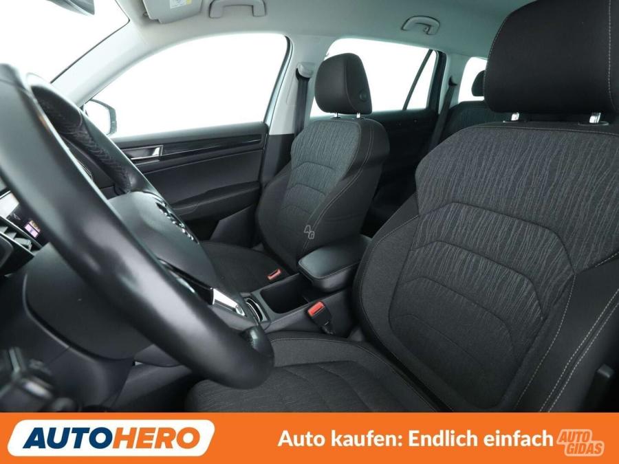 Grey Skoda Kodiaq 2019 in Kaunas, with an engine capacity of 1.50 L and mileage of 86 thousand km for 26427 €, photo 10 on AUTOMOTO.COM.LV