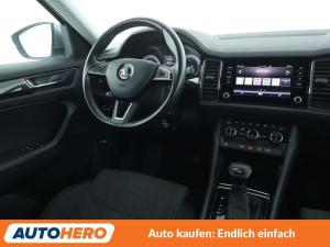 Grey Skoda Kodiaq 2019 in Kaunas, with an engine capacity of 1.50 L and mileage of 86 thousand km for 26427 €, photo 13 on AUTOMOTO.COM.LV