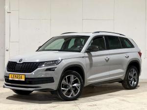 Pelēks Skoda Kodiaq 2019 Klaipėda, ar dzinēja tilpumu 1.50 L un nobraukumu 177 tūkst. km par 20999 €, foto  vietnē AUTOMOTO.COM.LV