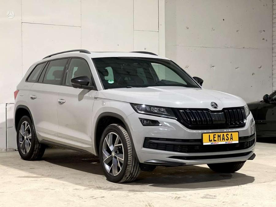 Grey Skoda Kodiaq 2019 in Klaipeda, with an engine capacity of 1.50 L and mileage of 177 thousand km for 20999 €, photo 18 on AUTOMOTO.COM.LV