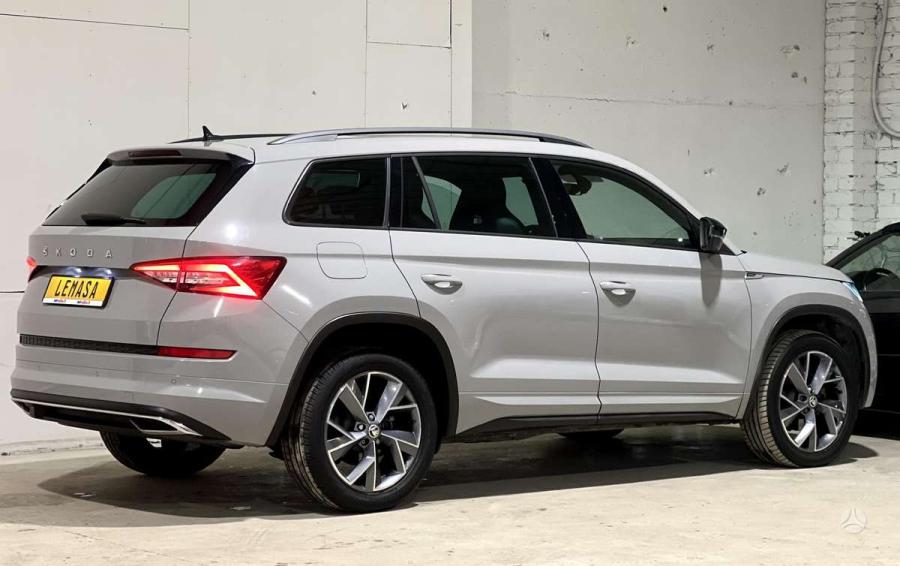 Grey Skoda Kodiaq 2019 in Klaipeda, with an engine capacity of 1.50 L and mileage of 177 thousand km for 20999 €, photo 25 on AUTOMOTO.COM.LV