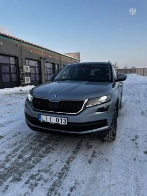 Grey Skoda Kodiaq 2019 in Kaunas, with an engine capacity of 1.97 L and mileage of 141 thousand km for 21000 €, photo 2 on AUTOMOTO.COM.LV