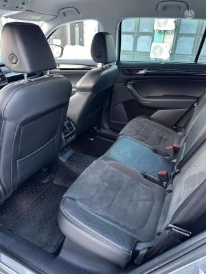 Grey Skoda Kodiaq 2019 in Kaunas, with an engine capacity of 1.97 L and mileage of 141 thousand km for 21000 €, photo 10 on AUTOMOTO.COM.LV
