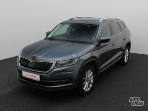 Pelēks Skoda Kodiaq 2019 Viļņa, ar dzinēja tilpumu 1.50 L un nobraukumu 185 tūkst. km par 19499 €, foto  vietnē AUTOMOTO.COM.LV