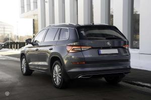 Grey Skoda Kodiaq 2019 in Vilnius, with an engine capacity of 1.97 L and mileage of 151 thousand km for 23490 €, photo 2 on AUTOMOTO.COM.LV
