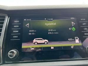 Серый Шкода Kodiaq 2019 в Вильнюс, объемом двигателя 1.50 л и пробегом 94 тыс. км за 23000 €, фото 13 на AUTOMOTO.COM.LV