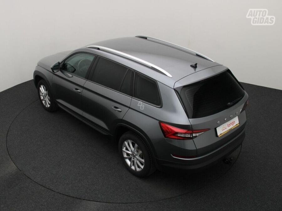 Grey Skoda Kodiaq 2019 in Vilnius, with an engine capacity of 1.50 L and mileage of 210 thousand km for 17999 €, photo 12 on AUTOMOTO.COM.LV