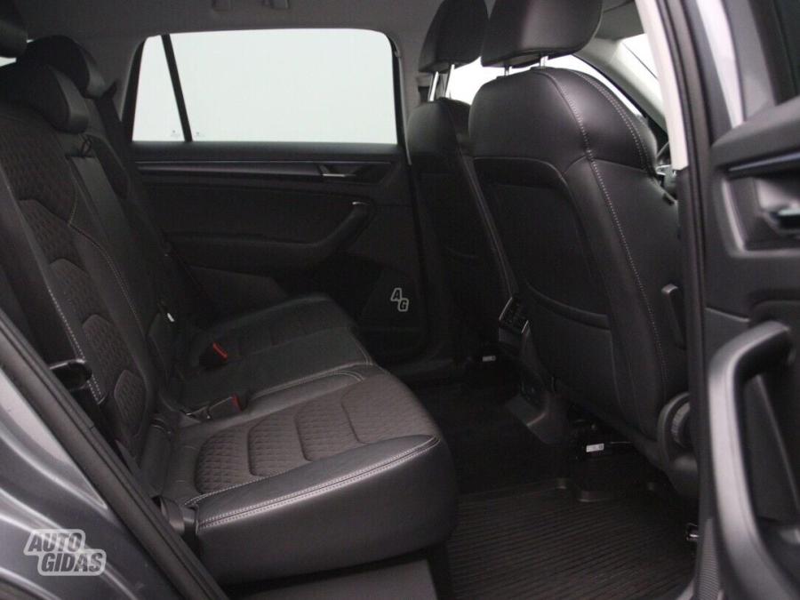 Grey Skoda Kodiaq 2019 in Vilnius, with an engine capacity of 1.50 L and mileage of 210 thousand km for 17999 €, photo 15 on AUTOMOTO.COM.LV