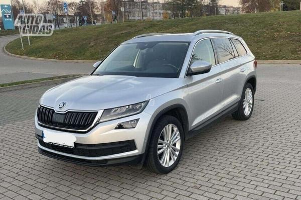 Grey Skoda Kodiaq 2019 in Vilnius, with an engine capacity of 2.00 L and mileage of 275 thousand km for 16900 €, photo 5 on AUTOMOTO.COM.LV