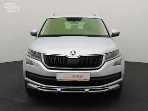 Grey Skoda Kodiaq 2019 in Vilnius, with an engine capacity of 2.00 L and mileage of 129 thousand km for 22899 €, photo 4 on AUTOMOTO.COM.LV