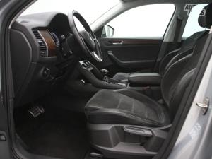 Grey Skoda Kodiaq 2019 in Vilnius, with an engine capacity of 2.00 L and mileage of 129 thousand km for 22899 €, photo 5 on AUTOMOTO.COM.LV