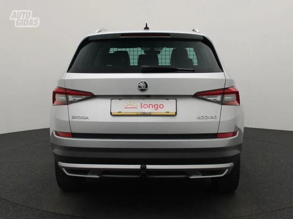Grey Skoda Kodiaq 2019 in Vilnius, with an engine capacity of 2.00 L and mileage of 129 thousand km for 22899 €, photo 5 on AUTOMOTO.COM.LV