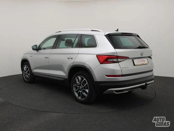 Grey Skoda Kodiaq 2019 in Vilnius, with an engine capacity of 2.00 L and mileage of 129 thousand km for 22899 €, photo 7 on AUTOMOTO.COM.LV