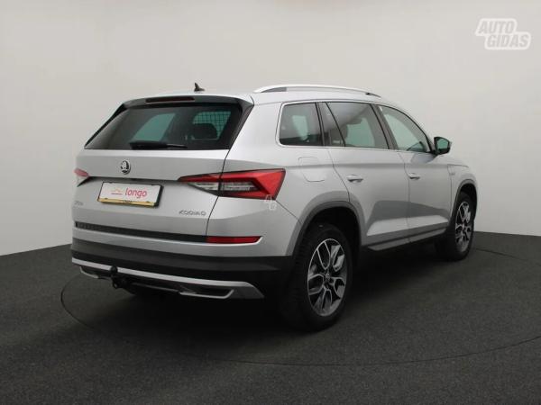 Grey Skoda Kodiaq 2019 in Vilnius, with an engine capacity of 2.00 L and mileage of 129 thousand km for 22899 €, photo 8 on AUTOMOTO.COM.LV