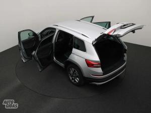 Grey Skoda Kodiaq 2019 in Vilnius, with an engine capacity of 2.00 L and mileage of 129 thousand km for 22899 €, photo 14 on AUTOMOTO.COM.LV