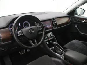 Grey Skoda Kodiaq 2019 in Vilnius, with an engine capacity of 2.00 L and mileage of 129 thousand km for 22899 €, photo 17 on AUTOMOTO.COM.LV