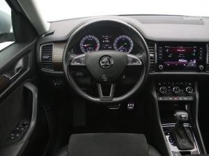 Grey Skoda Kodiaq 2019 in Vilnius, with an engine capacity of 2.00 L and mileage of 129 thousand km for 22899 €, photo 18 on AUTOMOTO.COM.LV