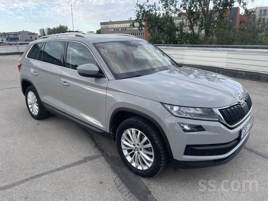 Pelēks Skoda Kodiaq 2019 Rīga, ar dzinēja tilpumu 2.00 L un nobraukumu 144 tūkst. km par 21000 €, foto 1 vietnē AUTOMOTO.COM.LV