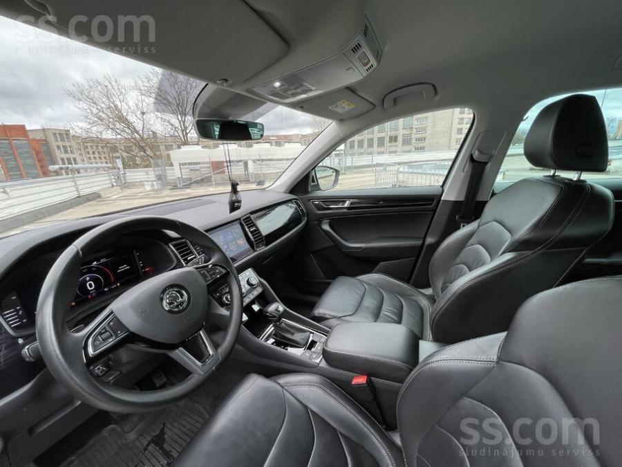 Pelēks Skoda Kodiaq 2019 Rīga, ar dzinēja tilpumu 2.00 L un nobraukumu 144 tūkst. km par 21000 €, foto 7 vietnē AUTOMOTO.COM.LV