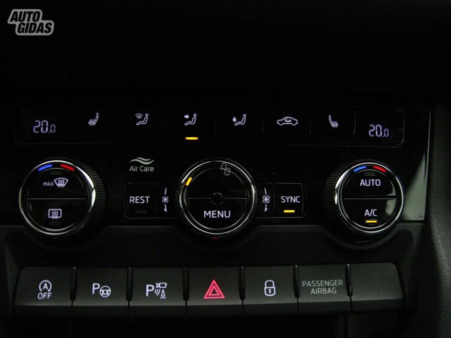 Серый Шкода Kodiaq 2019 в Вильнюс, объемом двигателя 1.50 л и пробегом 200 тыс. км за 18699 €, фото 22 на AUTOMOTO.COM.LV