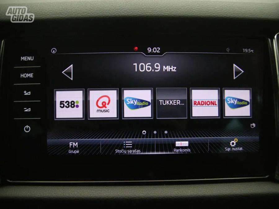 Серый Шкода Kodiaq 2019 в Вильнюс, объемом двигателя 1.50 л и пробегом 200 тыс. км за 18699 €, фото 24 на AUTOMOTO.COM.LV