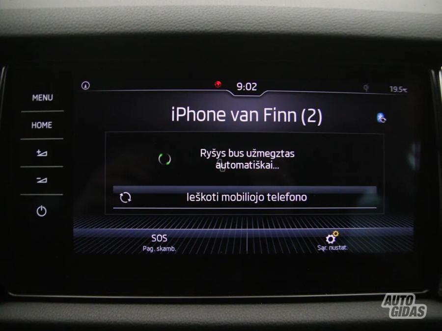 Серый Шкода Kodiaq 2019 в Вильнюс, объемом двигателя 1.50 л и пробегом 200 тыс. км за 18699 €, фото 25 на AUTOMOTO.COM.LV