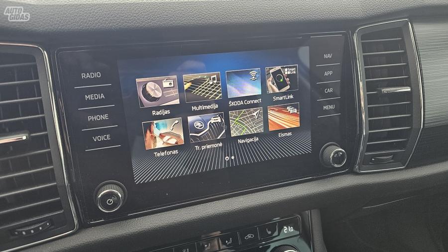 Серый Шкода Kodiaq 2019 в Пренай, объемом двигателя 1.50 л и пробегом 205 тыс. км за 16400 €, фото 17 на AUTOMOTO.COM.LV