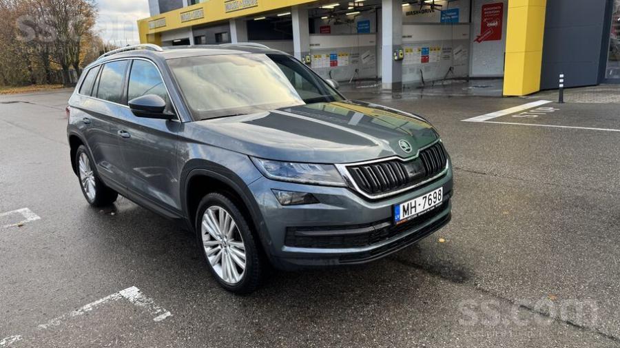 Серый Шкода Kodiaq 2019 в Рига, объемом двигателя 2.00 л и пробегом 140 тыс. км за 24000 €, фото 3 на AUTOMOTO.COM.LV