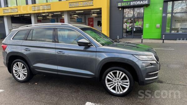 Pelēks Skoda Kodiaq 2019 Rīga, ar dzinēja tilpumu 2.00 L un nobraukumu 140 tūkst. km par 24000 €, foto 3 vietnē AUTOMOTO.COM.LV