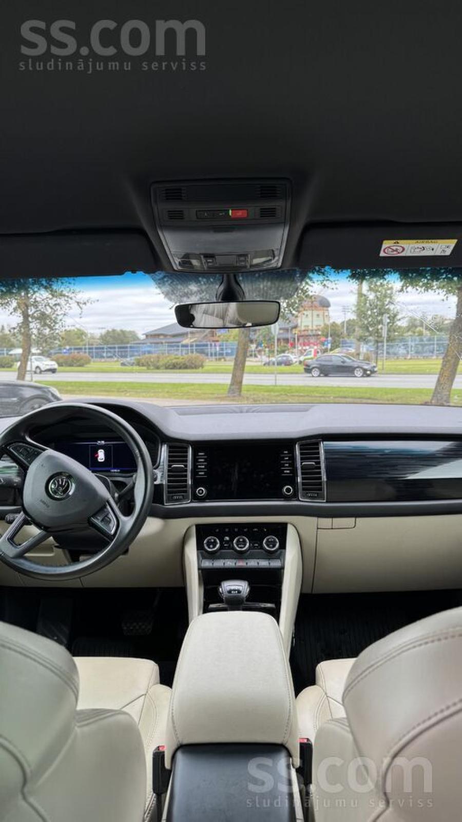 Серый Шкода Kodiaq 2019 в Рига, объемом двигателя 2.00 л и пробегом 140 тыс. км за 24000 €, фото 15 на AUTOMOTO.COM.LV