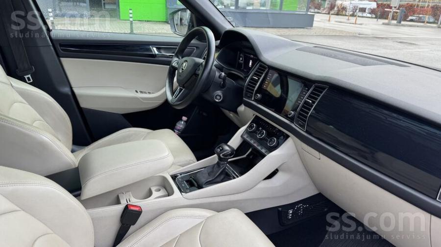 Серый Шкода Kodiaq 2019 в Рига, объемом двигателя 2.00 л и пробегом 140 тыс. км за 24000 €, фото 19 на AUTOMOTO.COM.LV