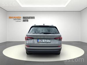 Grey Skoda Kodiaq 2019 in Riga, with an engine capacity of 2.00 L and mileage of 144 thousand km for 21490 €, photo 6 on AUTOMOTO.COM.LV