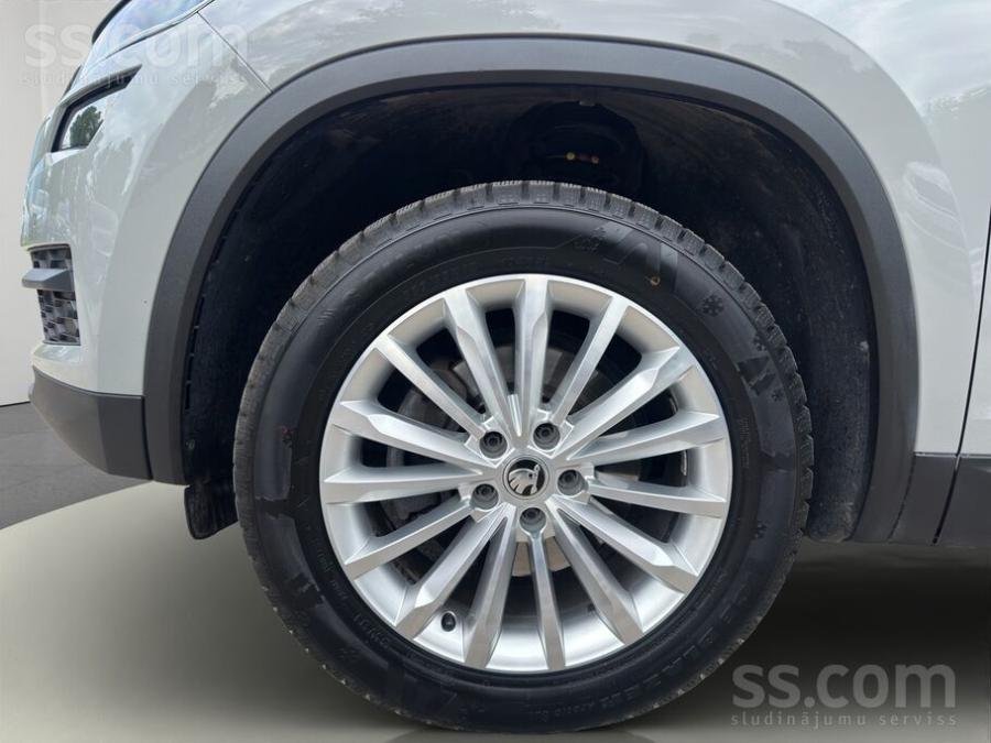Grey Skoda Kodiaq 2019 in Riga, with an engine capacity of 2.00 L and mileage of 144 thousand km for 21490 €, photo 19 on AUTOMOTO.COM.LV