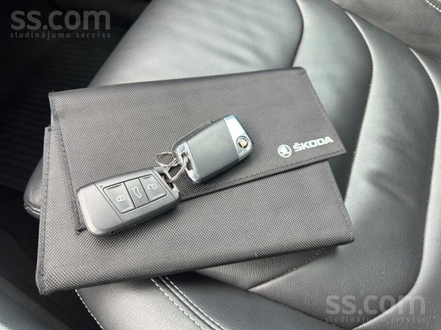 Grey Skoda Kodiaq 2019 in Riga, with an engine capacity of 2.00 L and mileage of 144 thousand km for 21490 €, photo 20 on AUTOMOTO.COM.LV