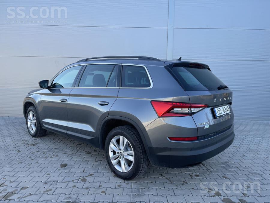 Grey Skoda Kodiaq 2019 in Jekabpils, with an engine capacity of 1.50 L and mileage of 269 thousand km for 15800 €, photo 8 on AUTOMOTO.COM.LV