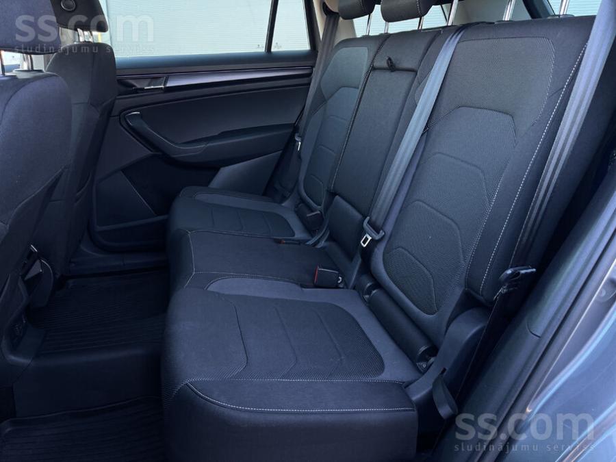 Grey Skoda Kodiaq 2019 in Jekabpils, with an engine capacity of 1.50 L and mileage of 269 thousand km for 15800 €, photo 17 on AUTOMOTO.COM.LV