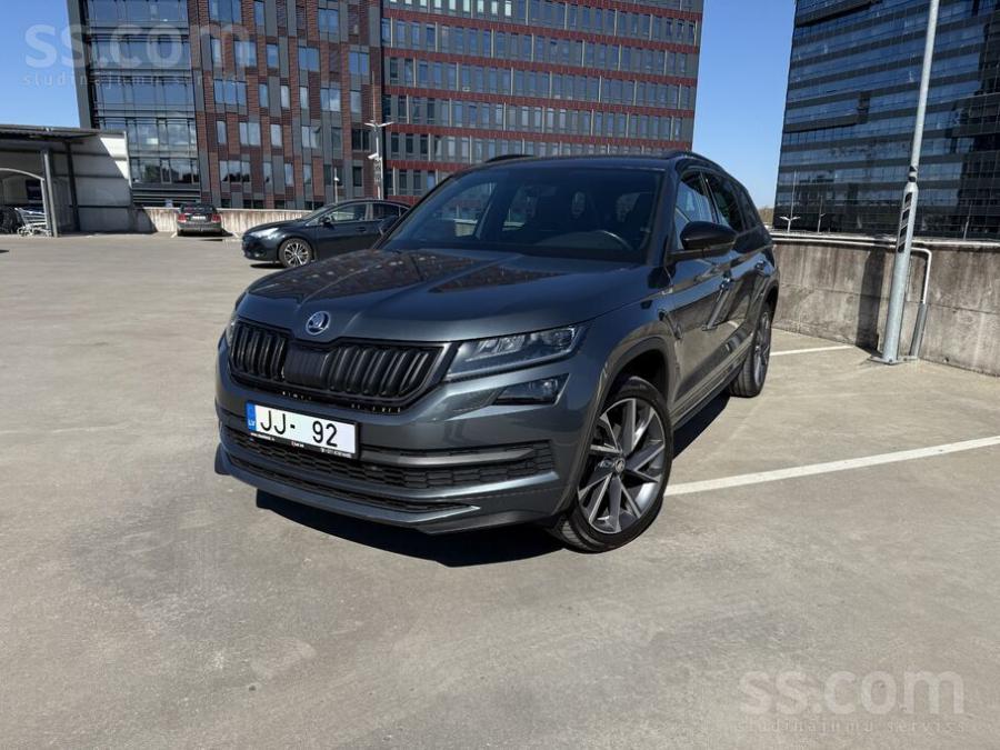Pelēks Skoda Kodiaq 2019 Rīga, ar dzinēja tilpumu 2.00 L un nobraukumu 170 tūkst. km par 22000 €, foto 1 vietnē AUTOMOTO.COM.LV