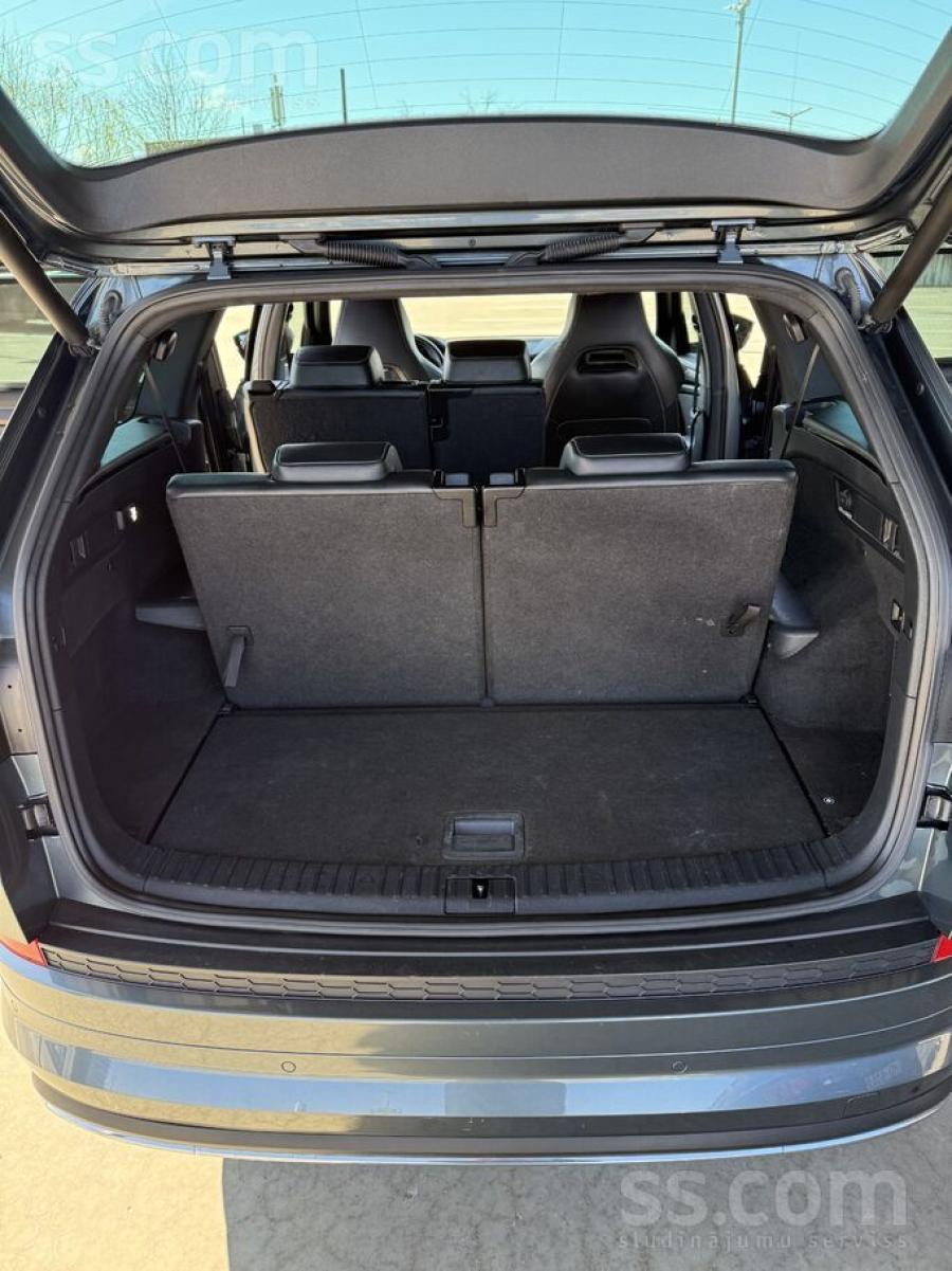 Pelēks Skoda Kodiaq 2019 Rīga, ar dzinēja tilpumu 2.00 L un nobraukumu 170 tūkst. km par 22000 €, foto 24 vietnē AUTOMOTO.COM.LV