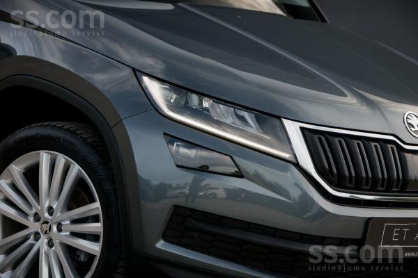 Grey Skoda Kodiaq 2019 in Jelgava, with an engine capacity of 1.50 L and mileage of 205 thousand km for 18000 €, photo 3 on AUTOMOTO.COM.LV
