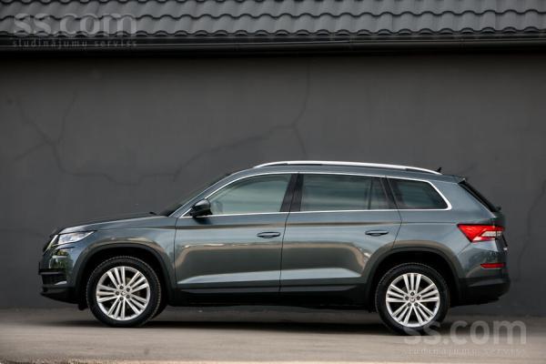 Grey Skoda Kodiaq 2019 in Jelgava, with an engine capacity of 1.50 L and mileage of 205 thousand km for 18000 €, photo 8 on AUTOMOTO.COM.LV