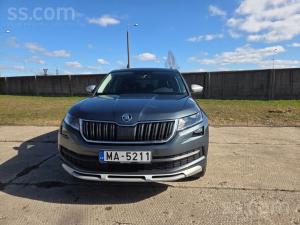 Pelēks Skoda Kodiaq 2019 Rīga, ar dzinēja tilpumu 2.00 L un nobraukumu 210 tūkst. km par 18000 €, foto  vietnē AUTOMOTO.COM.LV