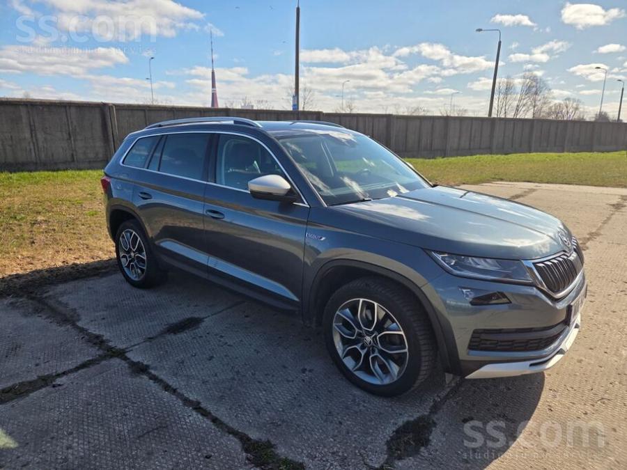 Pelēks Skoda Kodiaq 2019 Rīga, ar dzinēja tilpumu 2.00 L un nobraukumu 210 tūkst. km par 18000 €, foto 6 vietnē AUTOMOTO.COM.LV