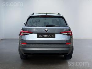 Grey Skoda Kodiaq 2019 in Riga, with an engine capacity of 1.50 L and mileage of 106 thousand km for 18700 €, photo 5 on AUTOMOTO.COM.LV