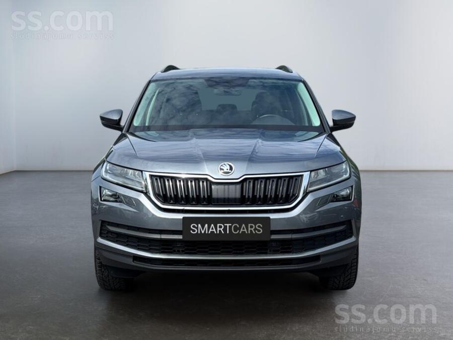 Grey Skoda Kodiaq 2019 in Riga, with an engine capacity of 1.50 L and mileage of 106 thousand km for 18700 €, photo 9 on AUTOMOTO.COM.LV