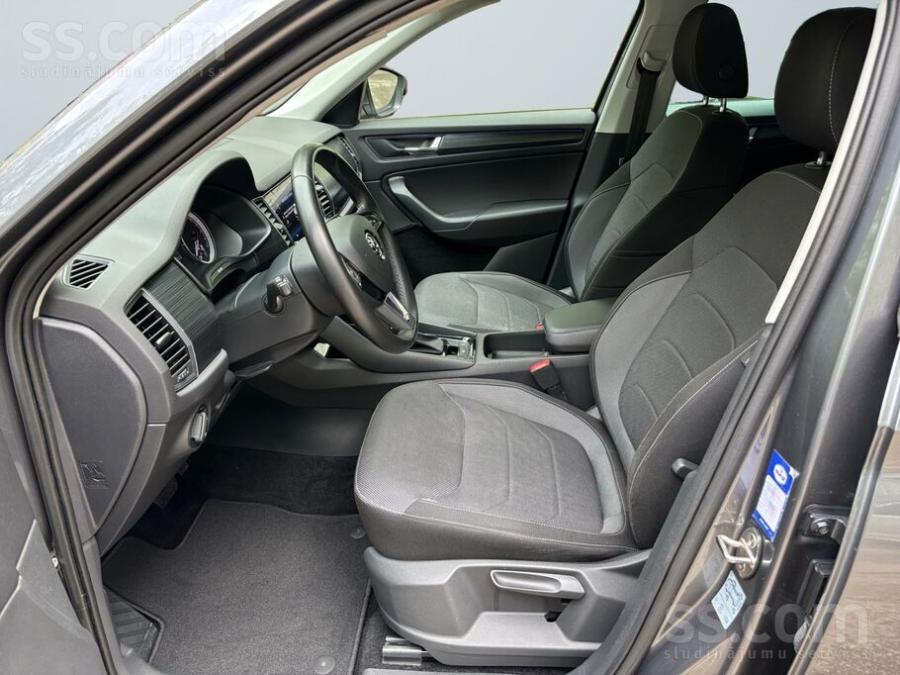 Grey Skoda Kodiaq 2019 in Riga, with an engine capacity of 1.50 L and mileage of 106 thousand km for 18700 €, photo 10 on AUTOMOTO.COM.LV