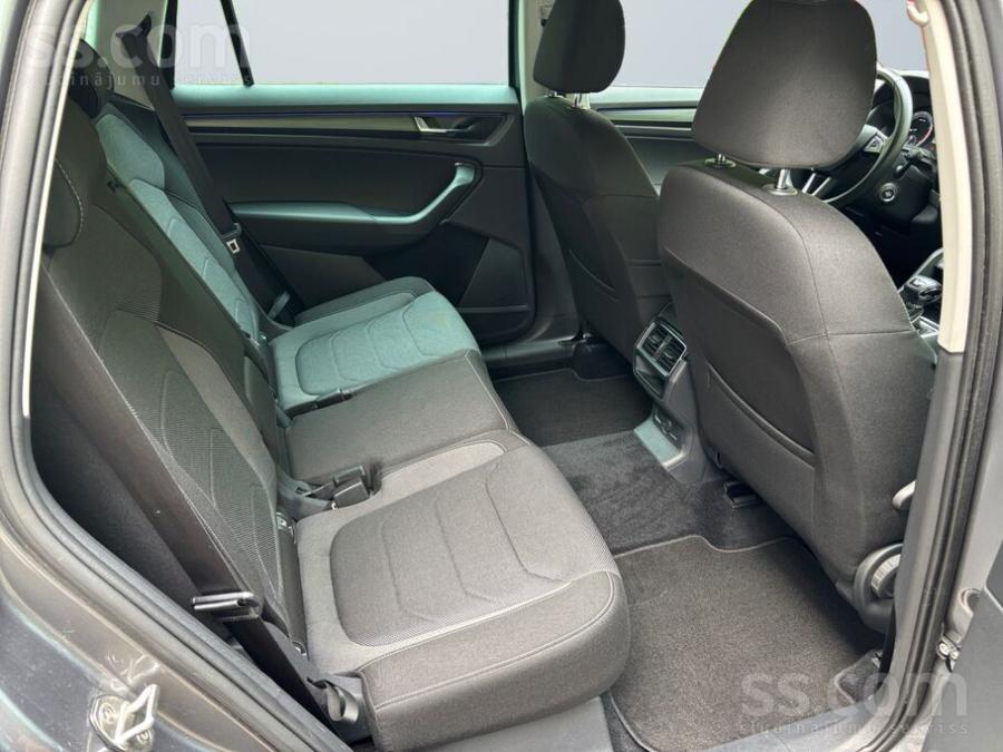 Grey Skoda Kodiaq 2019 in Riga, with an engine capacity of 1.50 L and mileage of 106 thousand km for 18700 €, photo 14 on AUTOMOTO.COM.LV