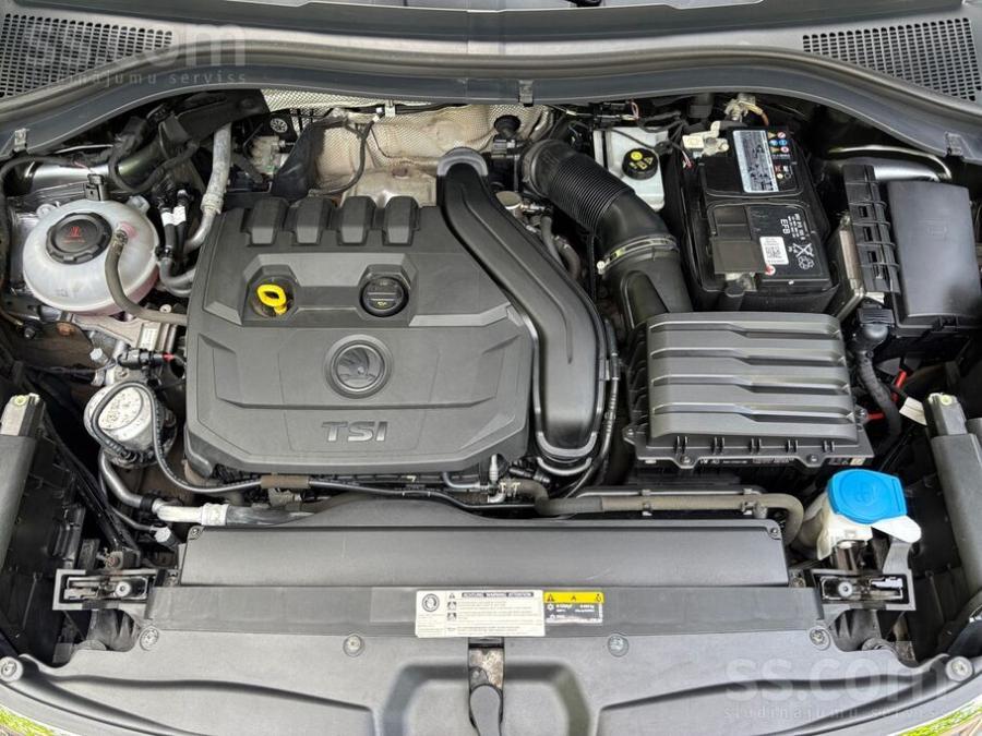 Grey Skoda Kodiaq 2019 in Riga, with an engine capacity of 1.50 L and mileage of 106 thousand km for 18700 €, photo 25 on AUTOMOTO.COM.LV